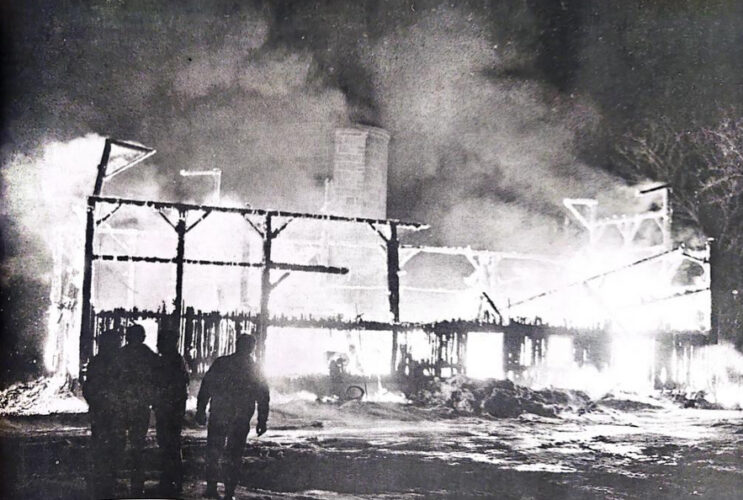 Barn destroyed by fire early Sunday | News, Sports, Jobs - The Journal